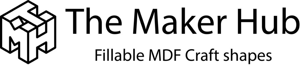 The Maker Hub – MDF Fillable Craft Blanks
